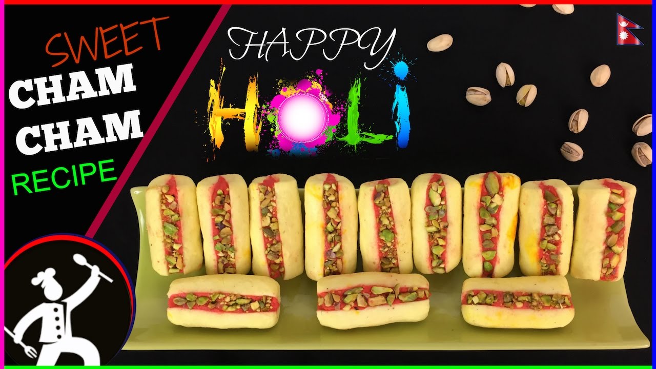 HOLI SPECIAL CHAM CHAM recipe | How to make chamcham | Yummy Food World ...