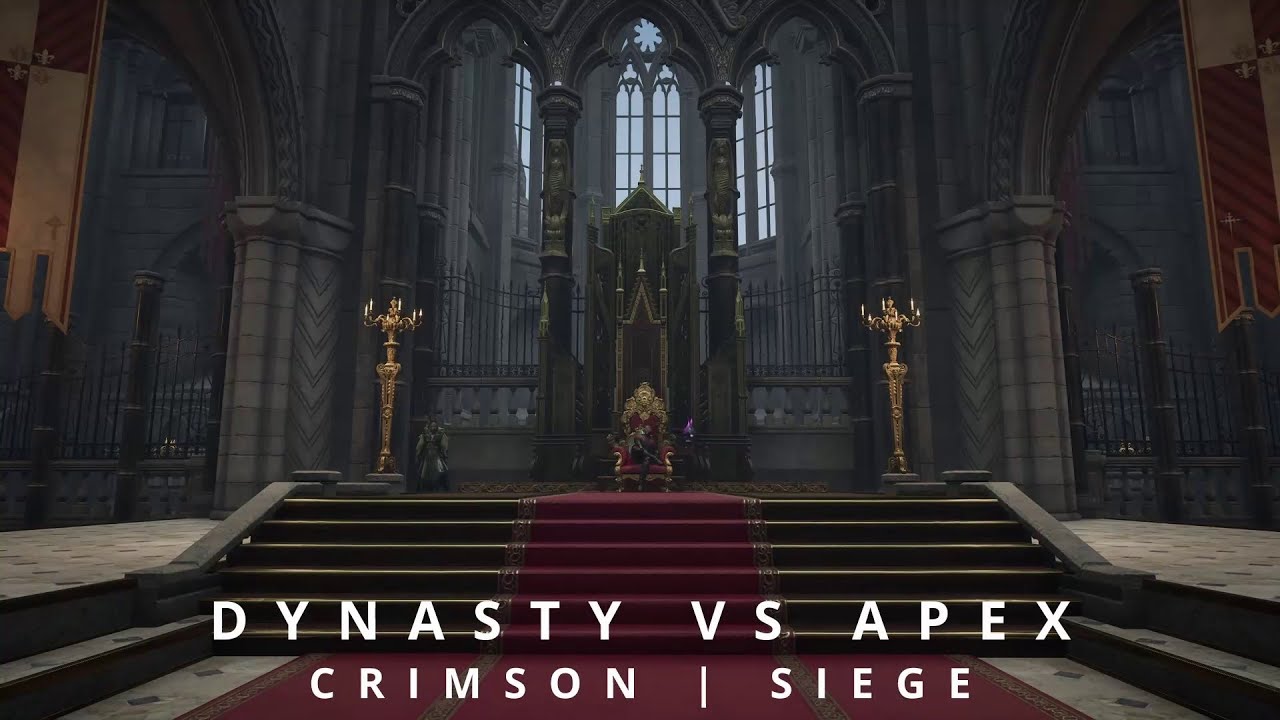 DYNASTY vs APEX | CRIMSON SIEGE #1 Montage (Throne & Liberty NA West ...