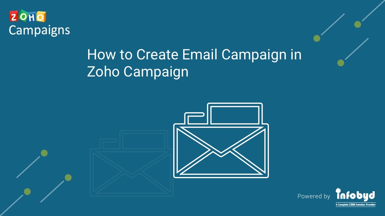 How to Create Email Campaign in Zoho Campaign - YouTube