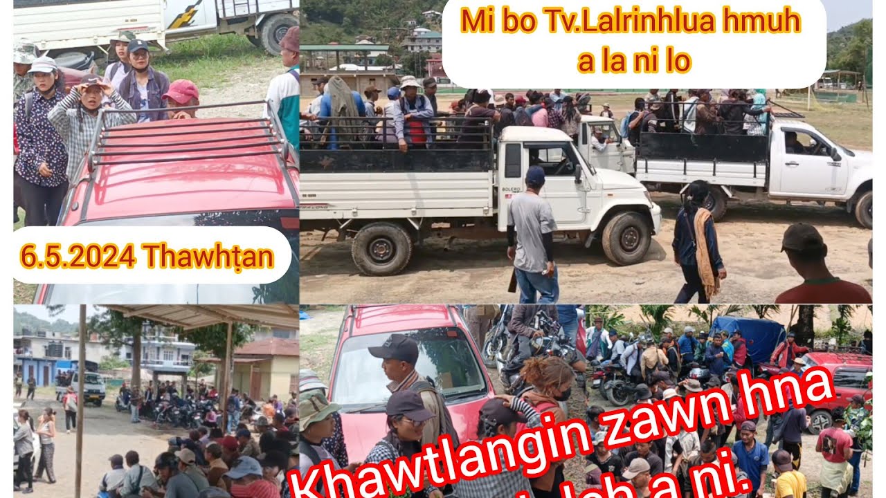 6/5/24 Thawhṭan ni hian Thenzawl mibo Tv.Lalrinhlua chu khawtlang in ...