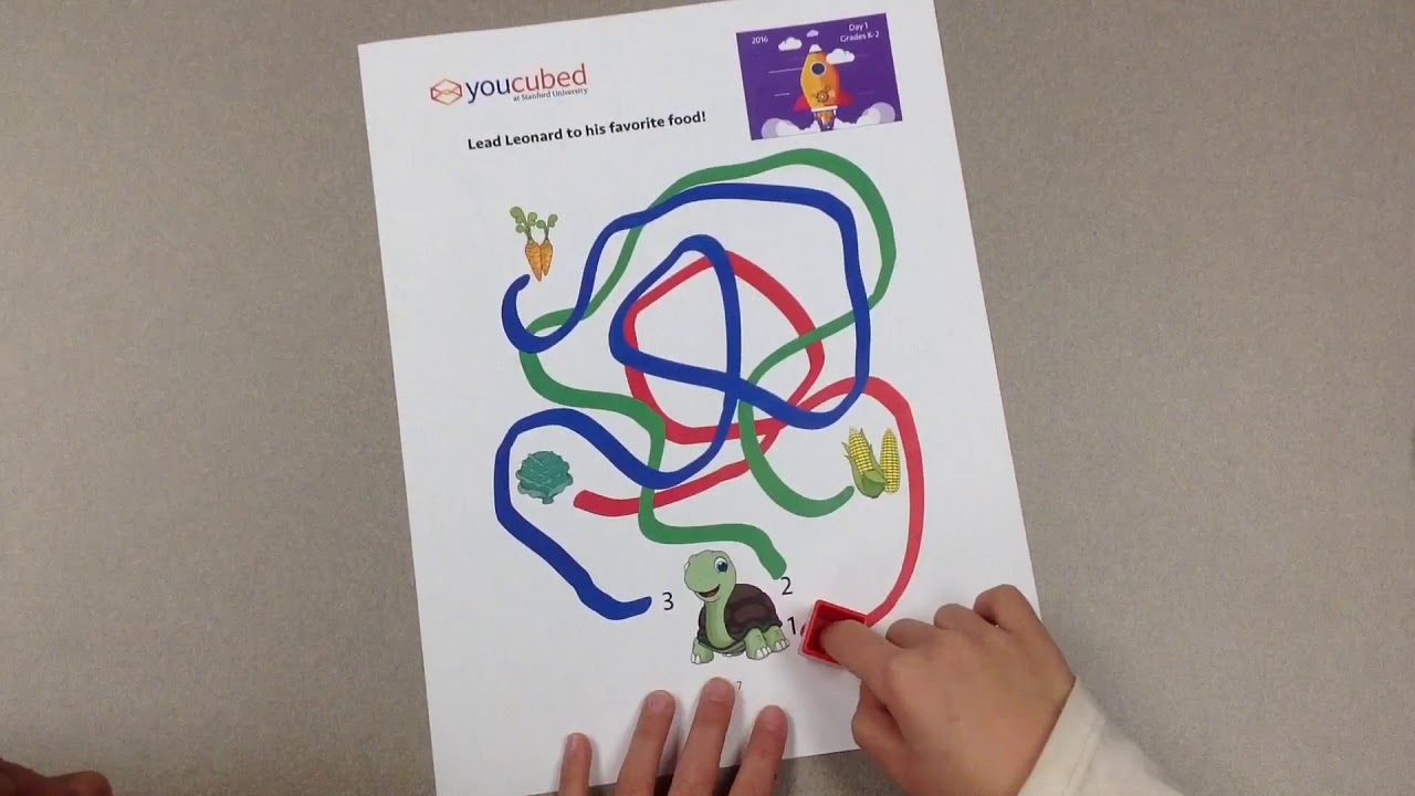 Finger mazes - shorter version - YouTube