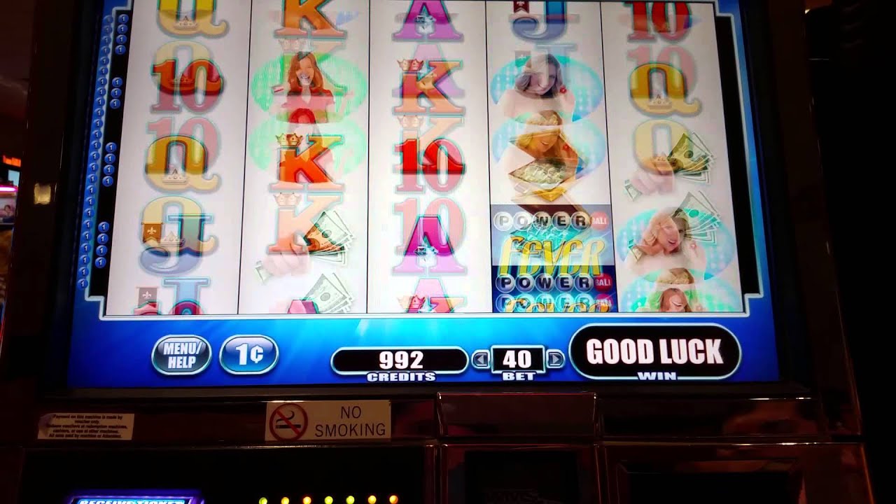 Powerball Fever slot machine at Bally's casino - YouTube