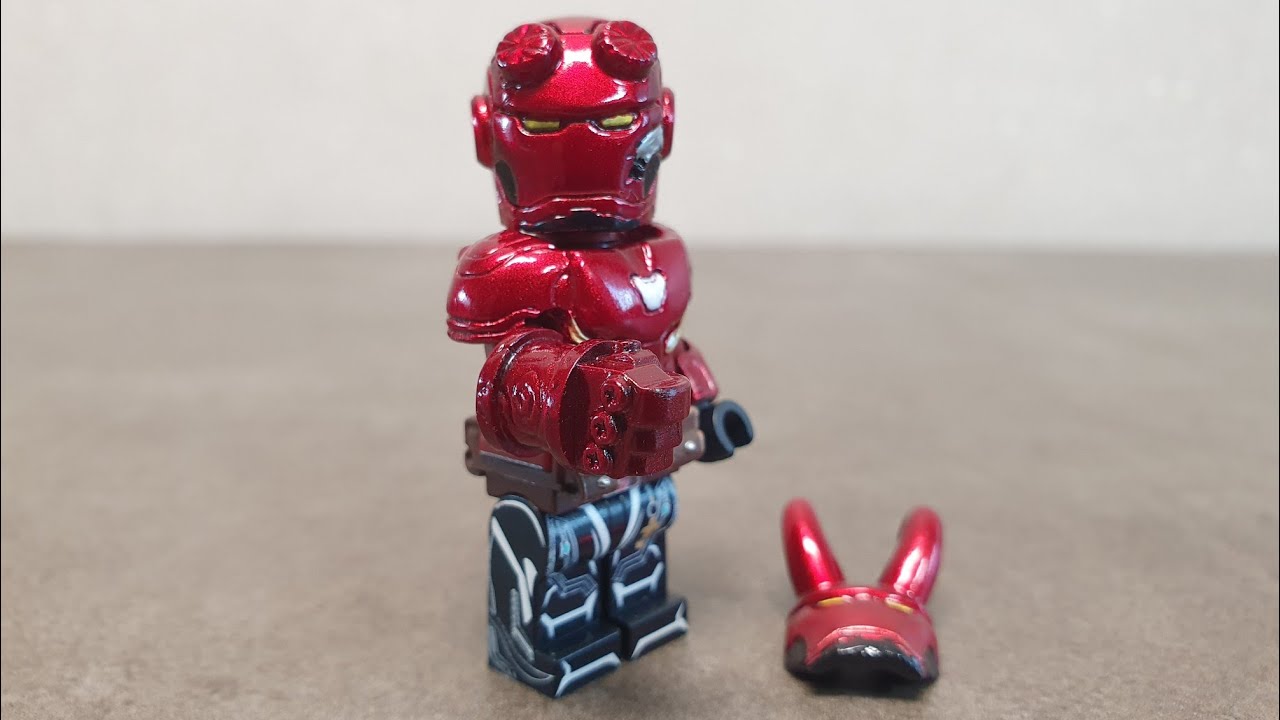 Lego Hellboy Ironman Custom Mini figure - YouTube