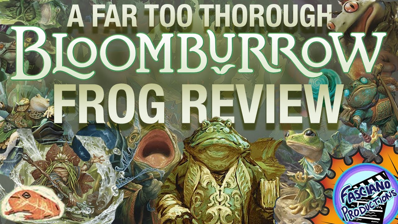A Far Too Thorough Bloomburrow Frog Review | Magic: the Gathering - YouTube