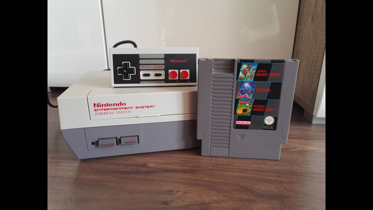 Super Mario Bros. 1 (NES) - Gameplay on real hardware - YouTube