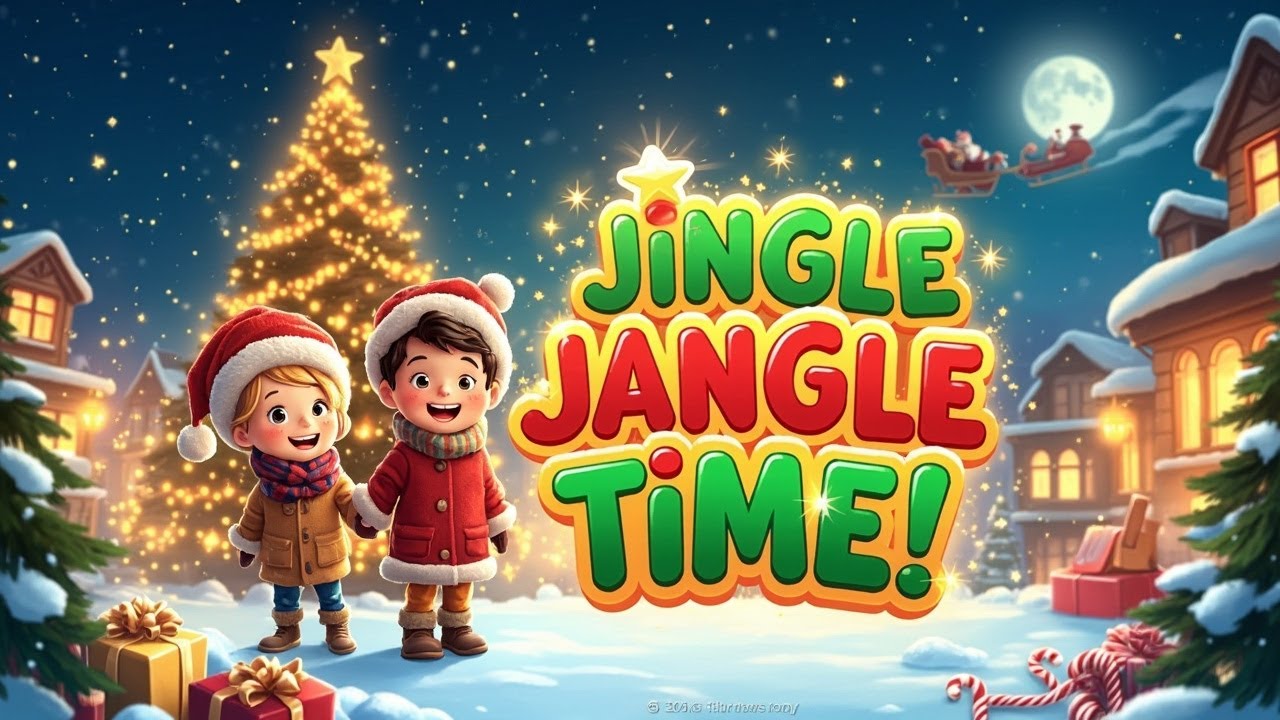 Jingle Jangle Time 🎄 | The Happiest Christmas Song for Kids! - YouTube