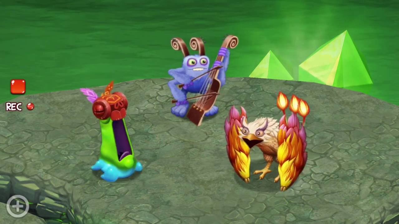 MSM Dawn Of Fire | Cave Island | Yelmut, Bowgart & Glowl | Trio | HD ...