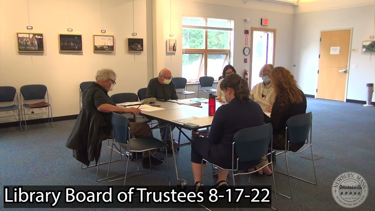 Library Board of Trustees 8-17-22 - YouTube