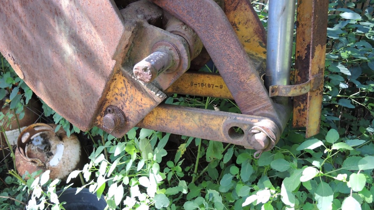 JOHN DEERE JD-400 LOADER AND BACKHOE FOR SALE - YouTube