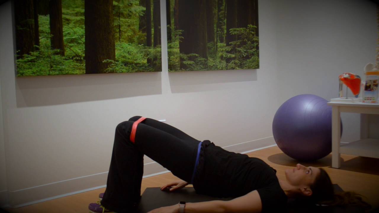 Core Strengthening Bridges - YouTube
