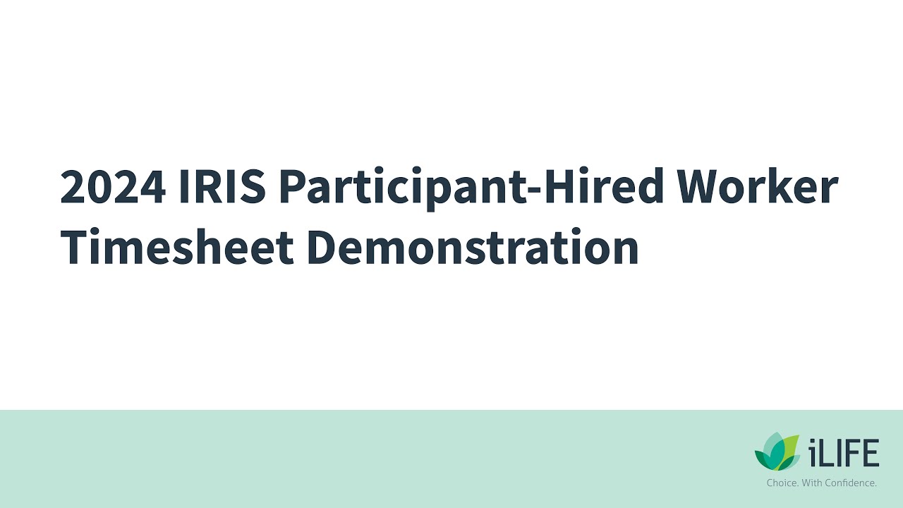 iLIFE In/Out Timesheet Demonstration - YouTube