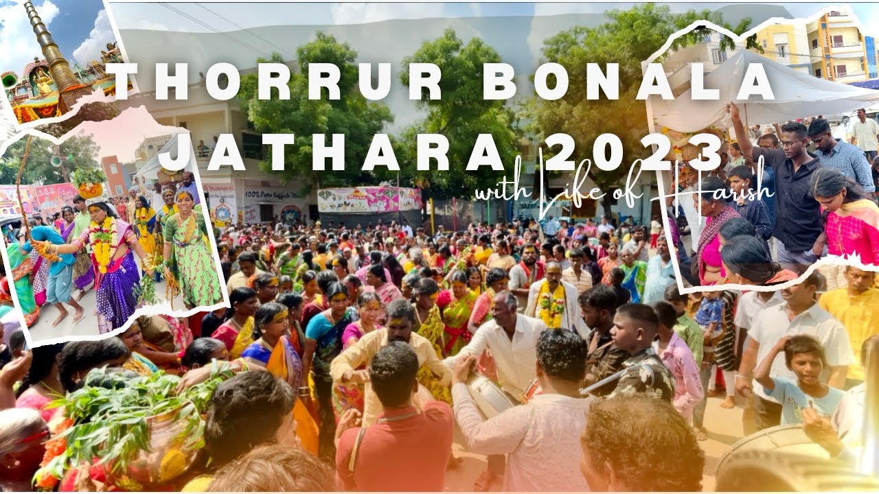 Thorrur Bonala Jathara 2023 with huge crowd | Hayatnagar | #bonalu # ...