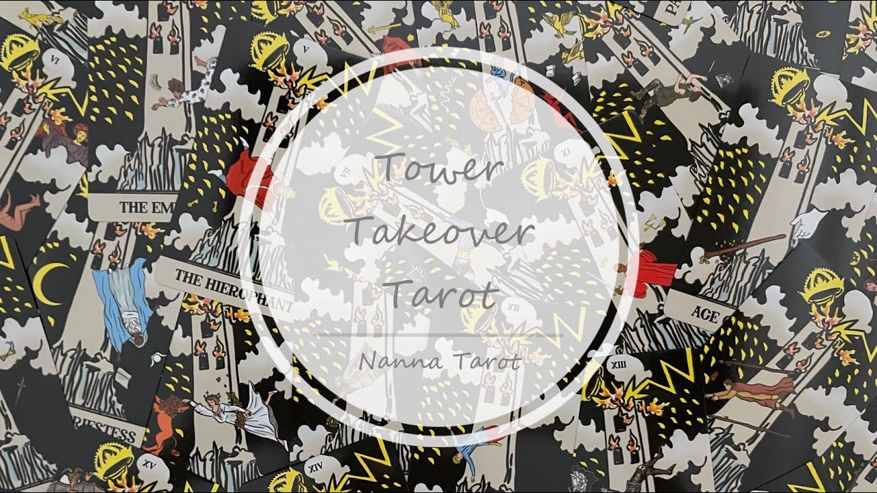 開箱 🥀 高塔塔羅牌 • Tower Takeover Tarot // Nanna Tarot - YouTube