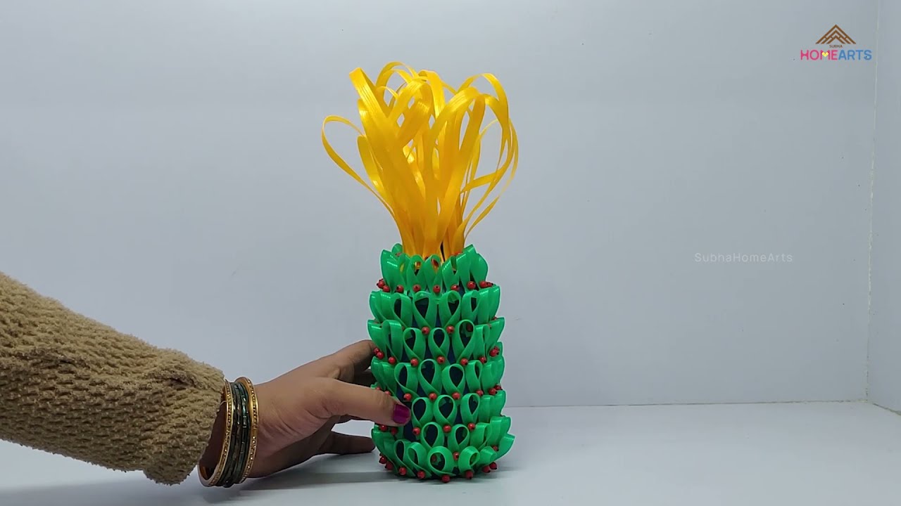 DIY | Guldasta | Make Easy Guldasta | Make Pineapple Guldasta #Guldasta ...