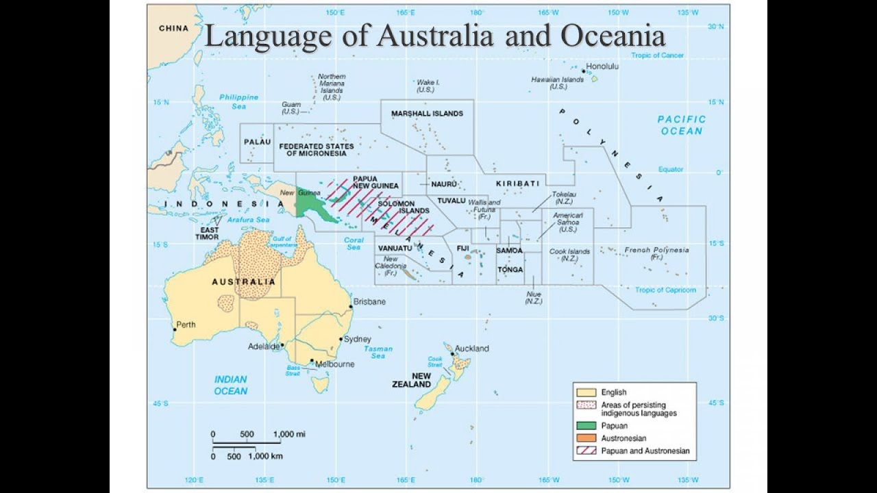 Languages of Oceania - YouTube