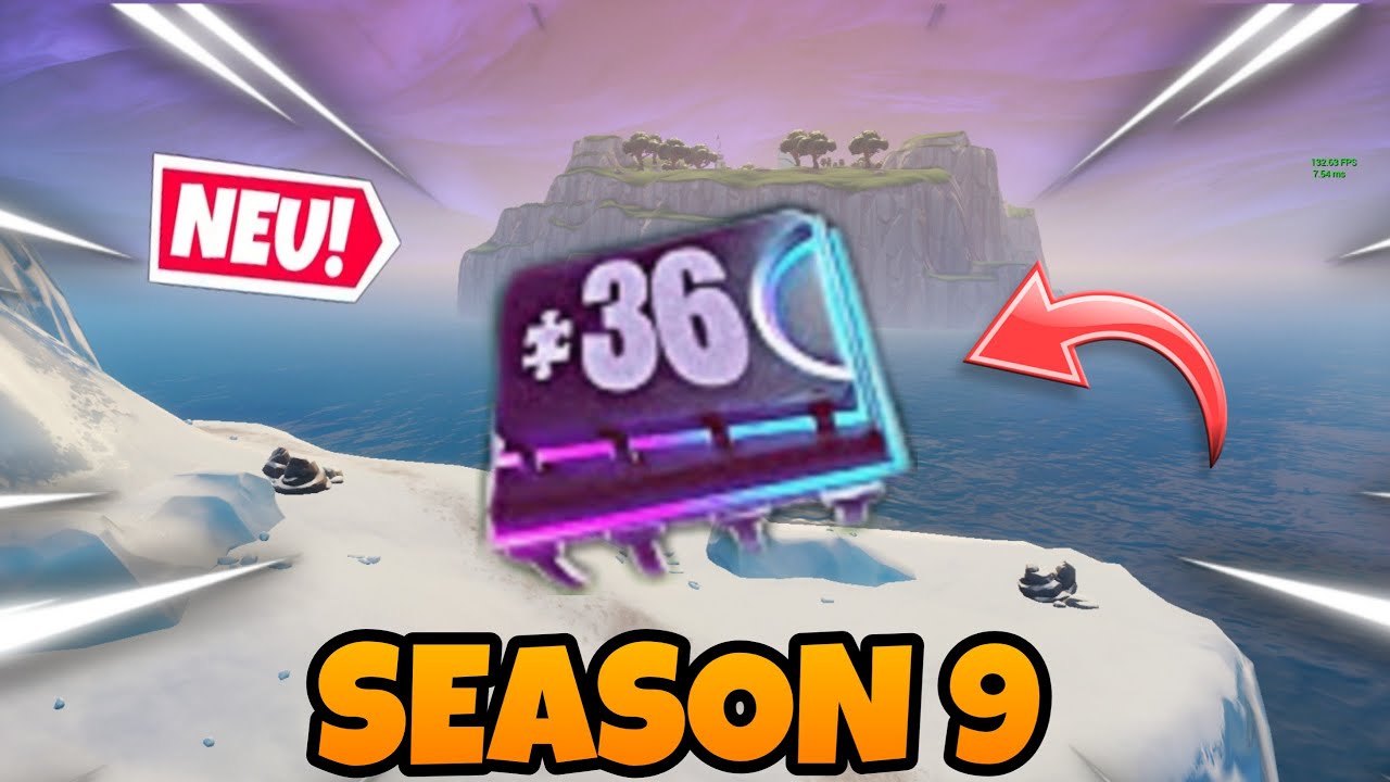 Fortnite: FORTBYTE 36 Zugänglich als Sentinel auf einer eisigen Insel ...