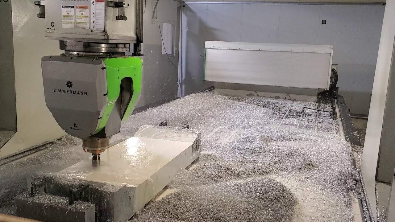 5 Axis Zimmermann FZ30 /www.SUPERTECHM.COM - YouTube