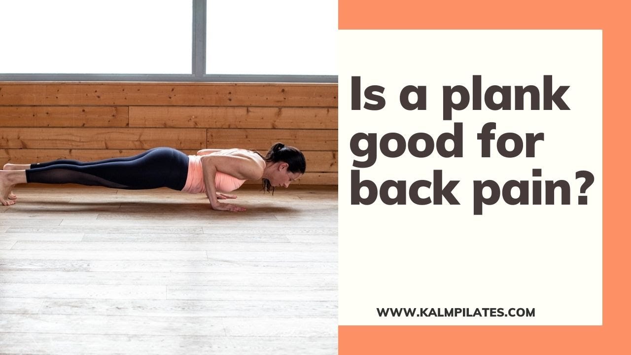 Best Back Pain Plank Position | Why you should do planks for easing ...