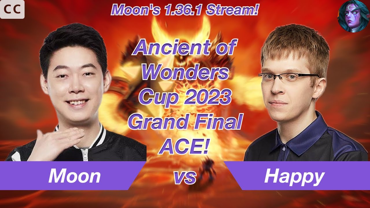 [Eng Sub] Warcraft 3｜Moon｜⭐️⭐️⭐️ Ancient of Wonders Cup 2023 Grand ...