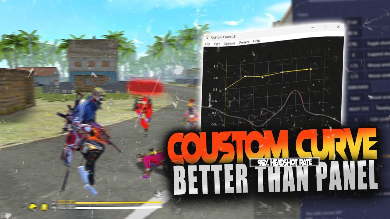 Custom Curve SECRET SETTING : How To Use No Drag HEADSHOT Setting 🗿⚠️ ...