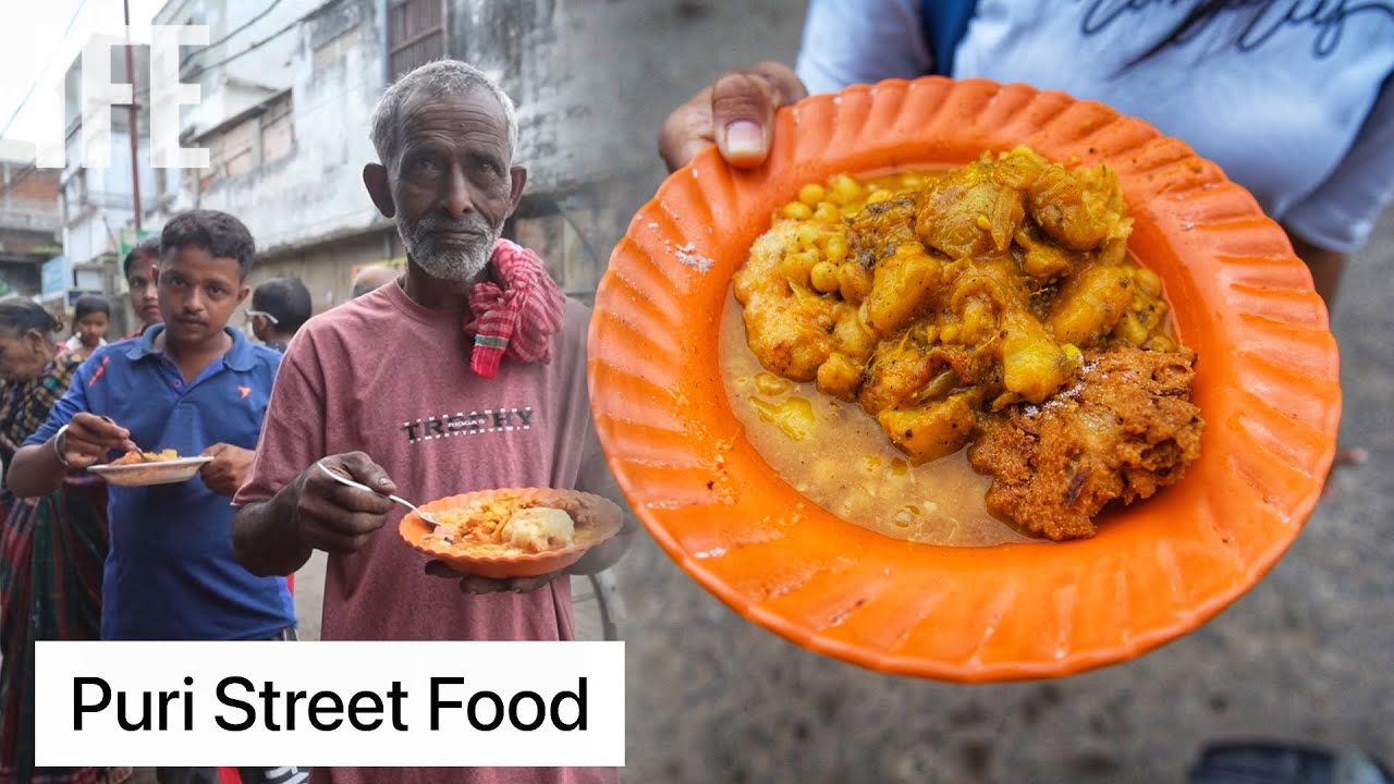 Cheapest Food in Odisha Only 15₹/- | Odia Food | Puri Street Food Tour ...