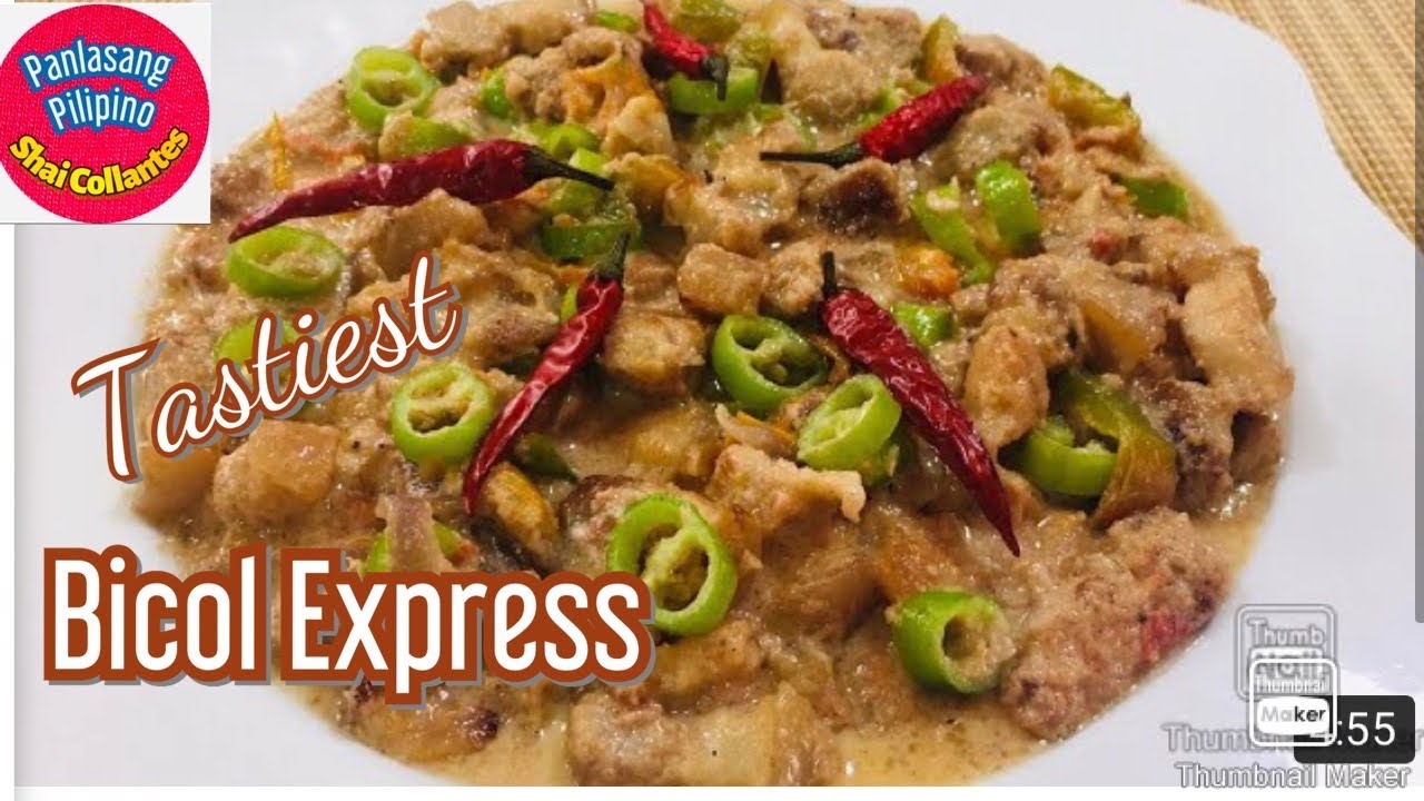 #035 BICOL EXPRESS | THE TASTIEST BICOL EXPRESS RECIPE | Panlasang ...