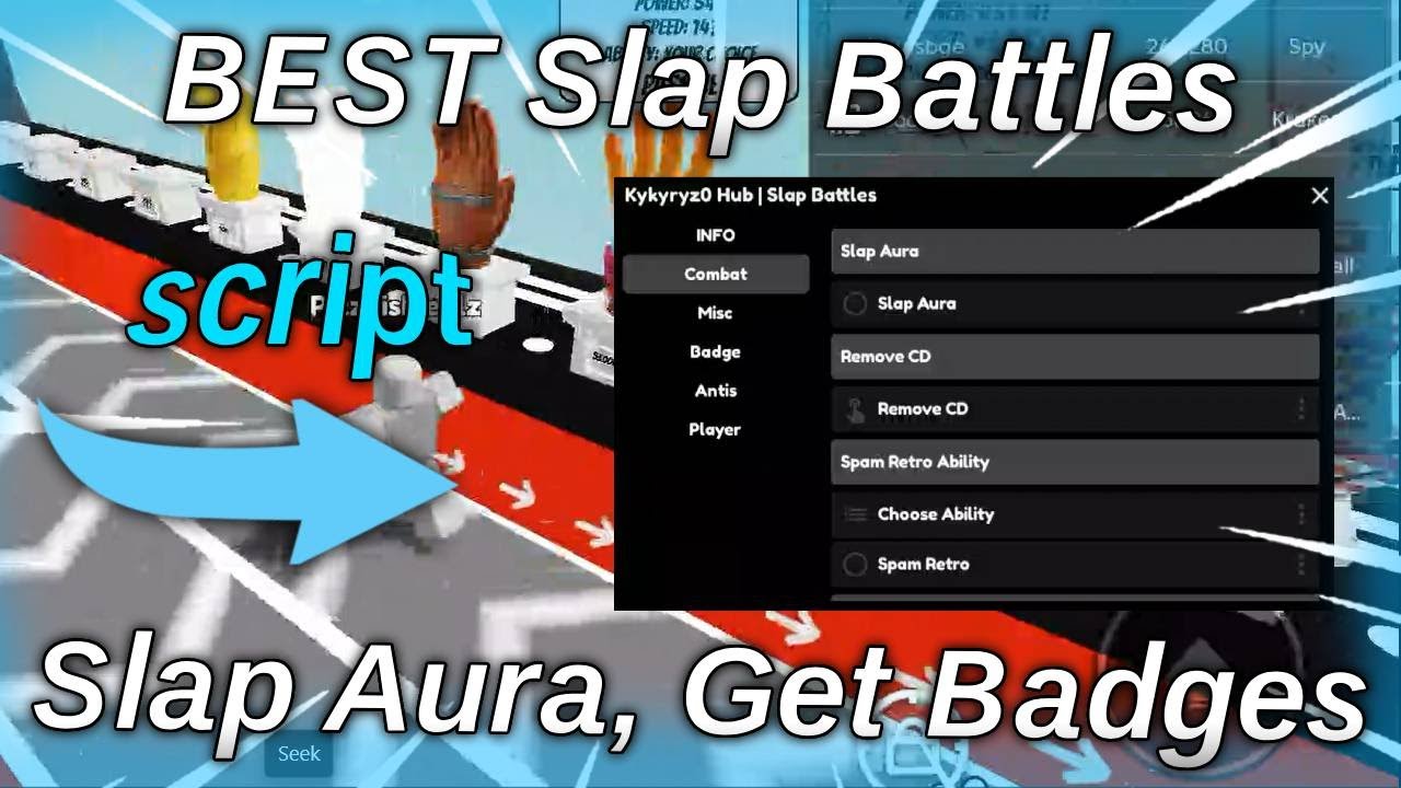 BEST Slap Battles Script 🤚 | Slap Aura, Autofarm Slaps, Badges | Roblox ...