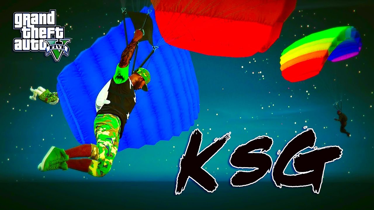 GTA 5 - BATTLE ROYALE WITH KSG - YouTube