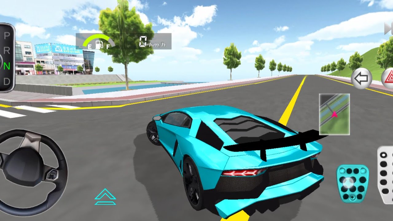Lamborghini 3d Driving Class android game play video || Car Game # ...