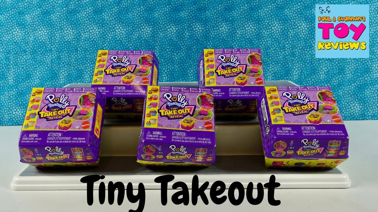 Unboxing Polly Pocket Tiny Takeout Reveal Blind Box - YouTube