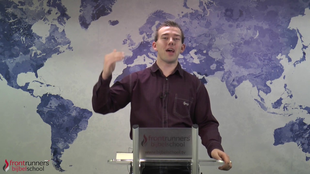 Frontrunners Bijbelschool les 15: Vrijgevigheid (Tom de Wal) - YouTube