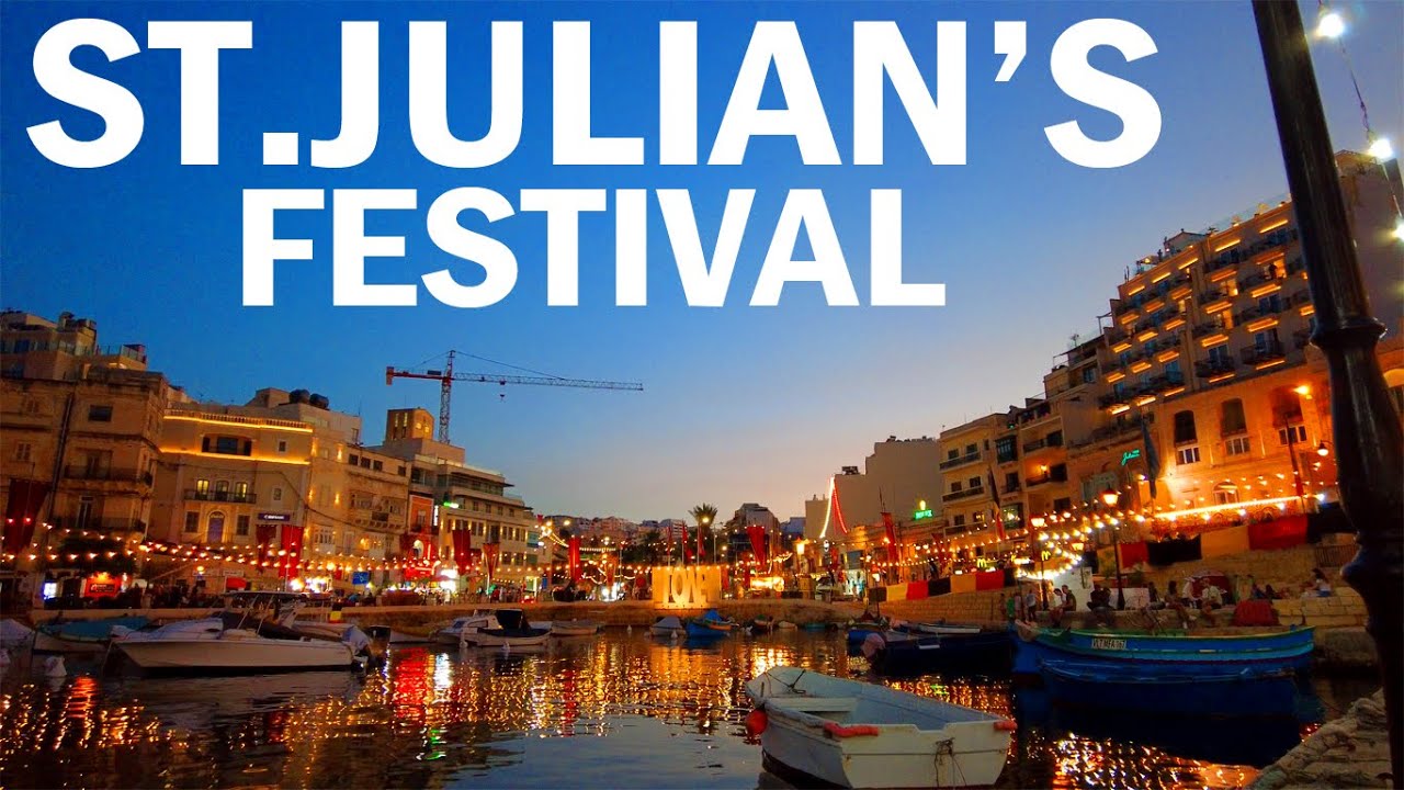 The Colorful Feast of St.Julian's 🇲🇹 I #malta #feast #travel - YouTube