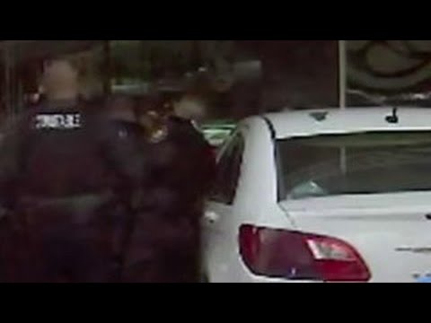 Dramatic rescue: Flight attendant and cops save woman's life