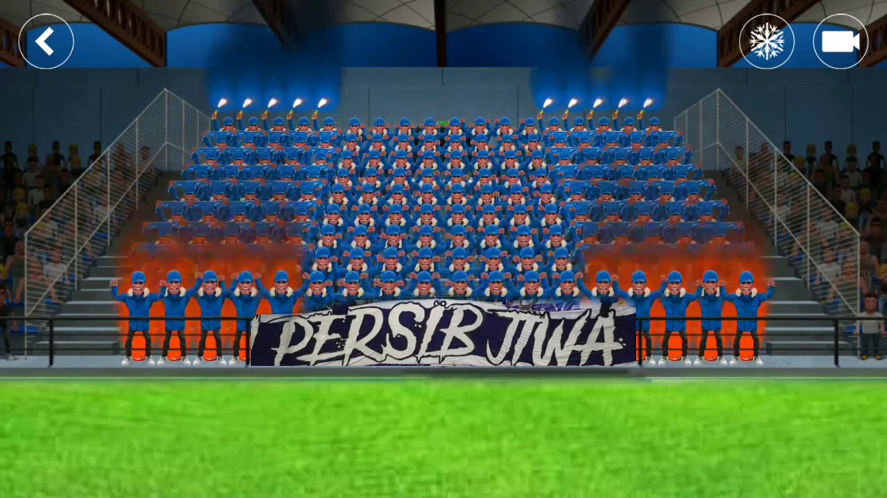 Koreo 3d persib bandung |tifos world game|by m.rama - YouTube