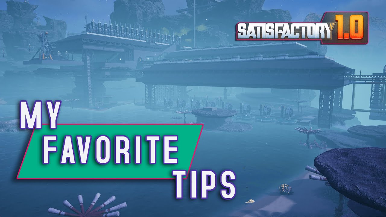 My Favorite Tips and Tricks | Satisfactory - YouTube