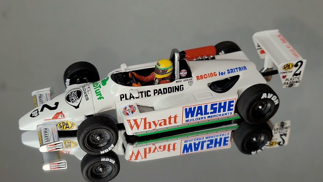 Ayrton Senna - 1982 Ralt Toyota RT3 1st F3 Test Silverstone Diecast 1/ ...