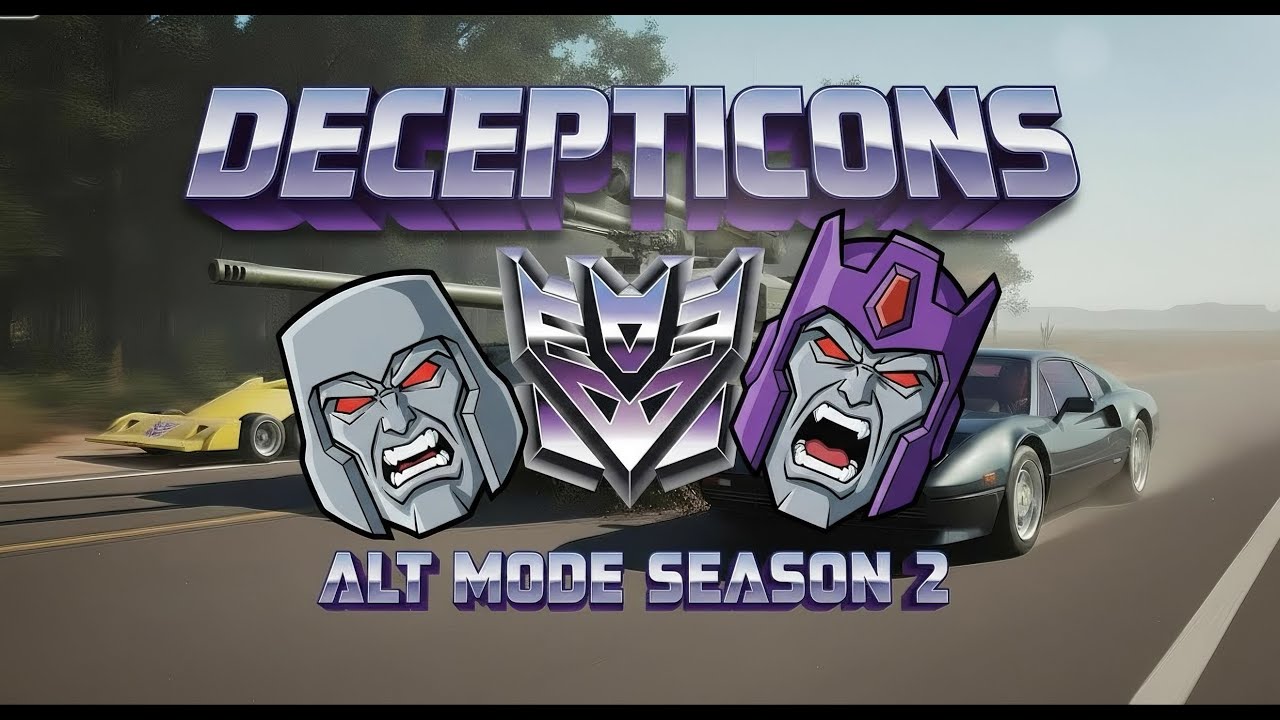 Every Decepticon Alt Mode in Transformers G1 Season 2 - YouTube