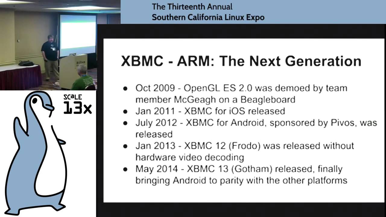 Nathan Betzen - From XBMP to XBMC to Kodi - SCALE 13x - YouTube