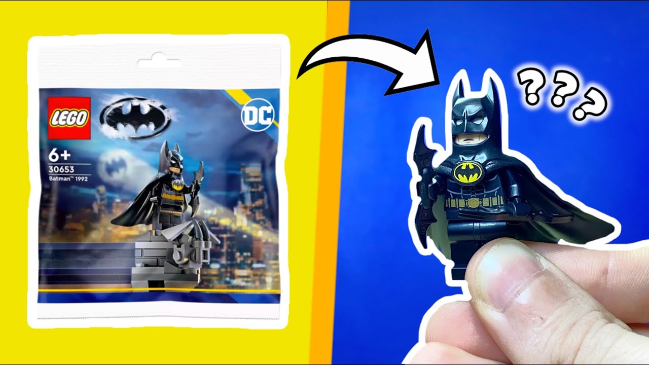 Lego BATMAN art.30653 Polybag - Speed Build in 3 MINUTES… - YouTube