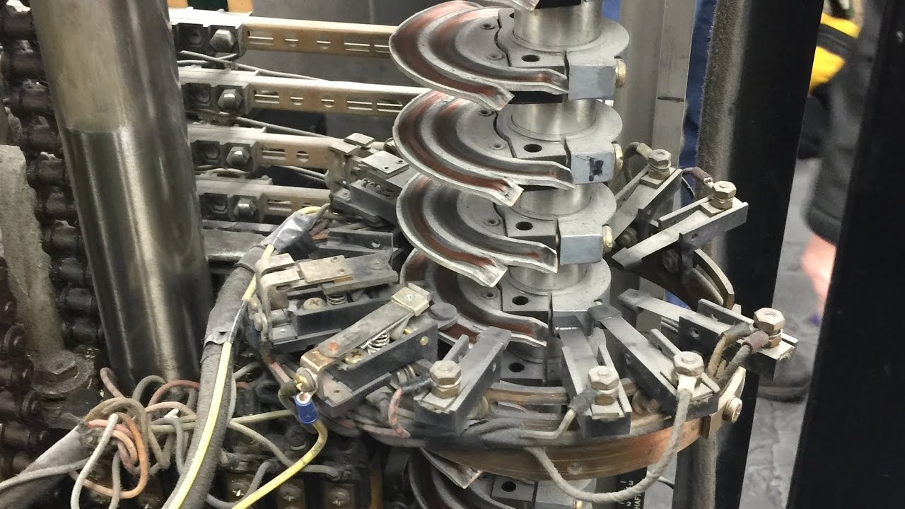 Tour of a gearless elevator machine room - YouTube