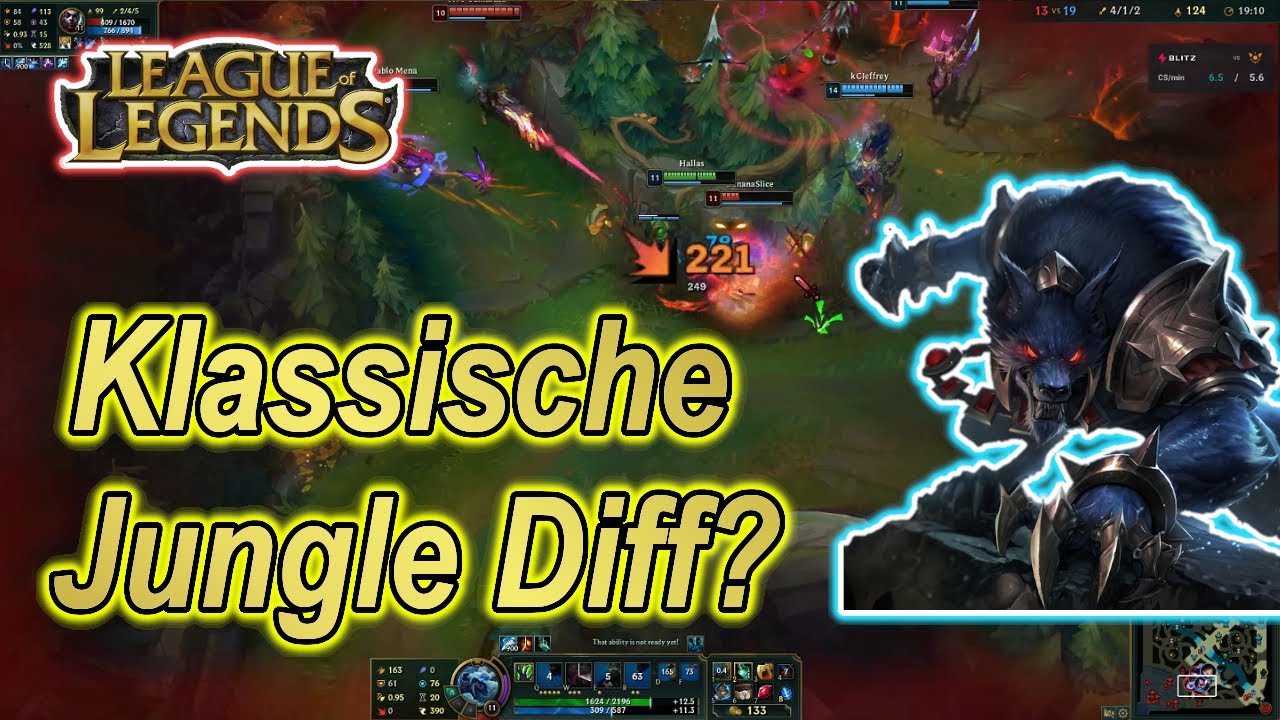 League of Legends - Klassische Jungle Diff? (Warwick Jungle/Silver II ...