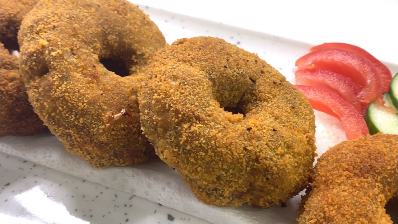 Crispy Chicken Donuts | Chicken Nuggets Recipe | Lunch Box Idea For ...