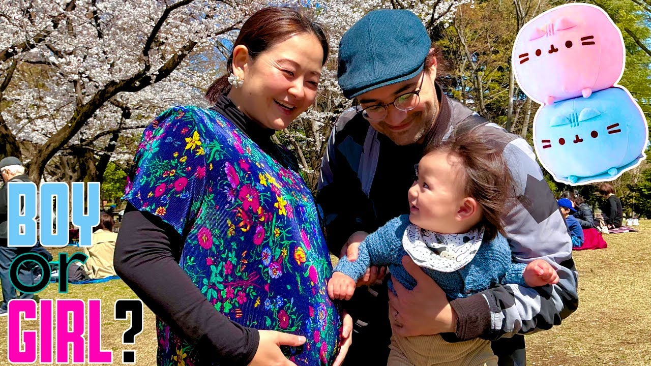 LIVE - Second Baby Gender Reveal BOY or GIRL?! Hanami Party with ...