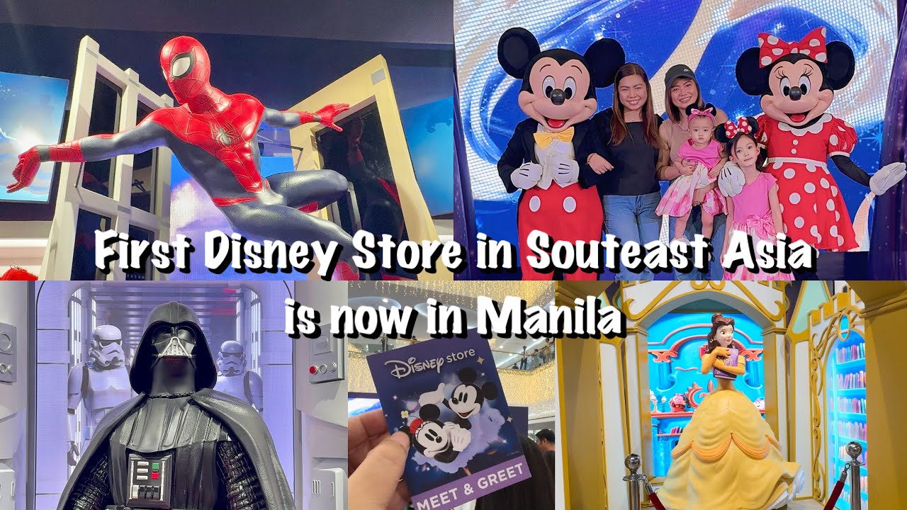 The First Disney Store in Southeast Asia is now in Manila | Meet ...