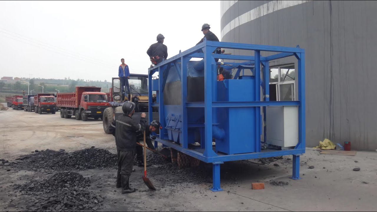 FGX Dry Coal Separator // Mobile Dry Coal Separations Pilot Scale - YouTube