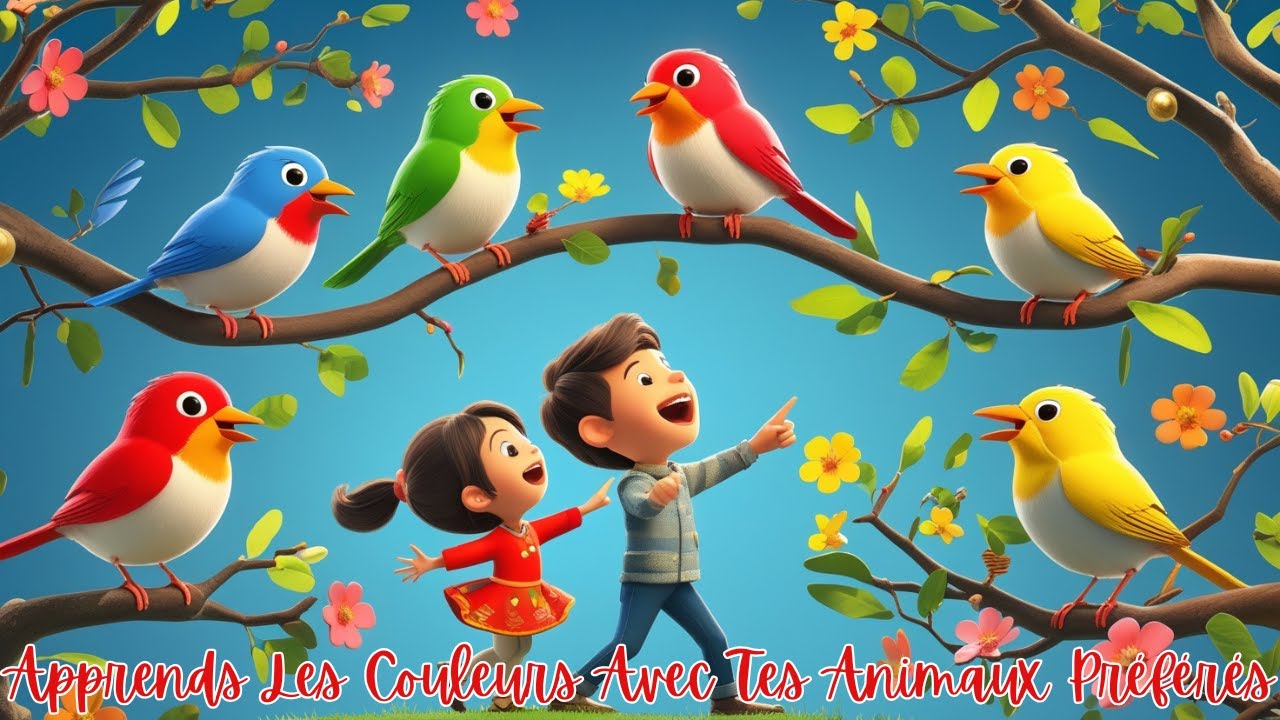 Apprends Les Couleurs Avec Tes Animaux Préférés - YouTube