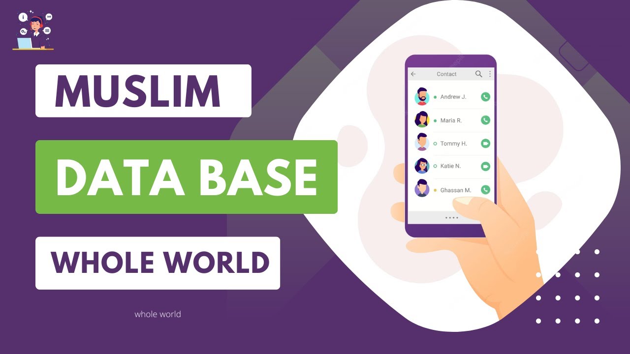 Muslim Database for Online Quran Academy | WhatsApp, Email & Calling ...