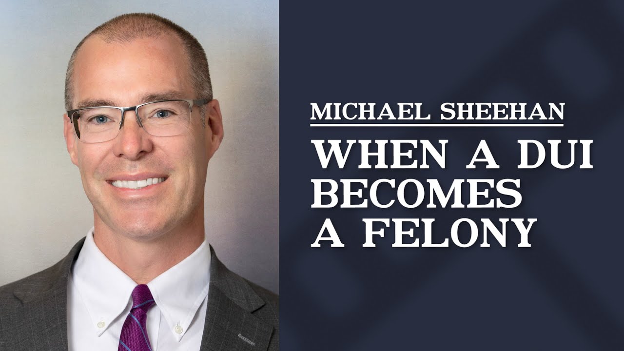 Is A DUI A Misdemeanor Or A Felony In CO Michael Sheehan YouTube is-a-dui-a-misdemeanor-or-a-felony-in-co-michael-sheehan-youtube
