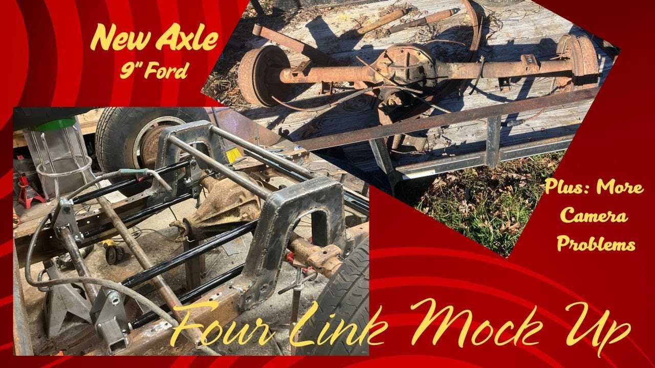 Mocking Up The 4 Link and More Camera Problems - YouTube