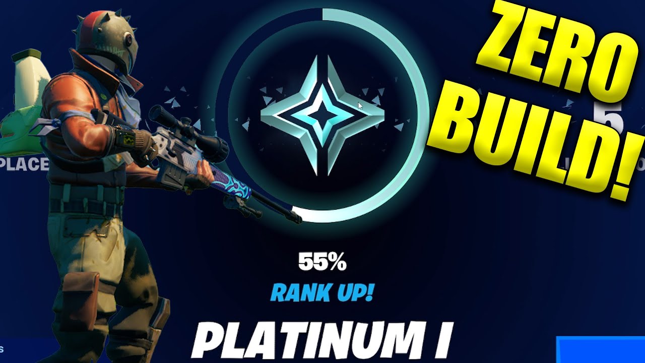 Becoming Platinum Ranked In Fortnite Zero Build! Unreal Soon? - YouTube